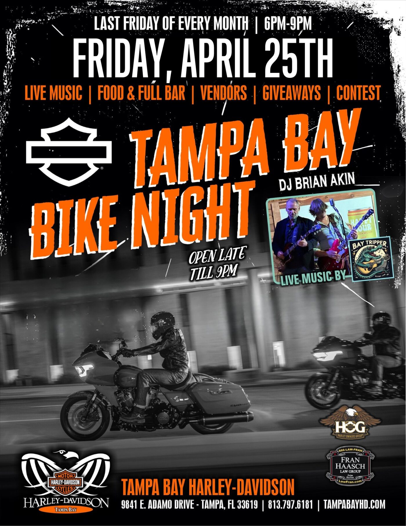 Tampa Bay Harley-Davidson Bike Night - Florida Full Throttle Magazine